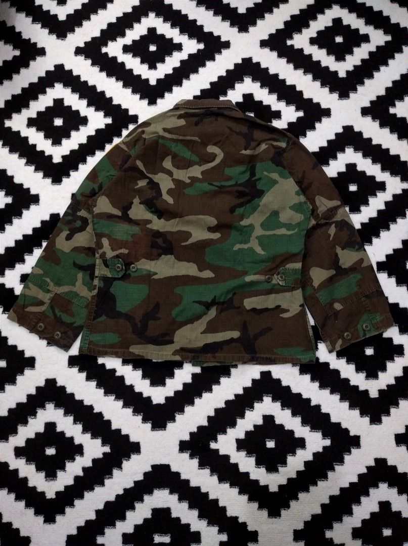 US ARMY | PATTERN COMBAT WOODLAND CAMOUFLAGE (BDU), Fesyen Pria ...