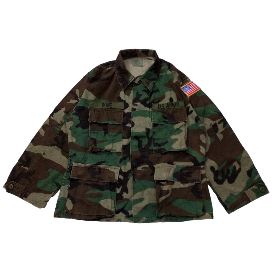 US ARMY | PATTERN COMBAT WOODLAND CAMOUFLAGE (BDU), Fesyen Pria ...