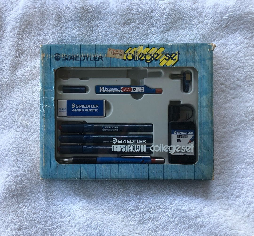 Vintage Staedtler Marsmatic 700 College Set on Carousell