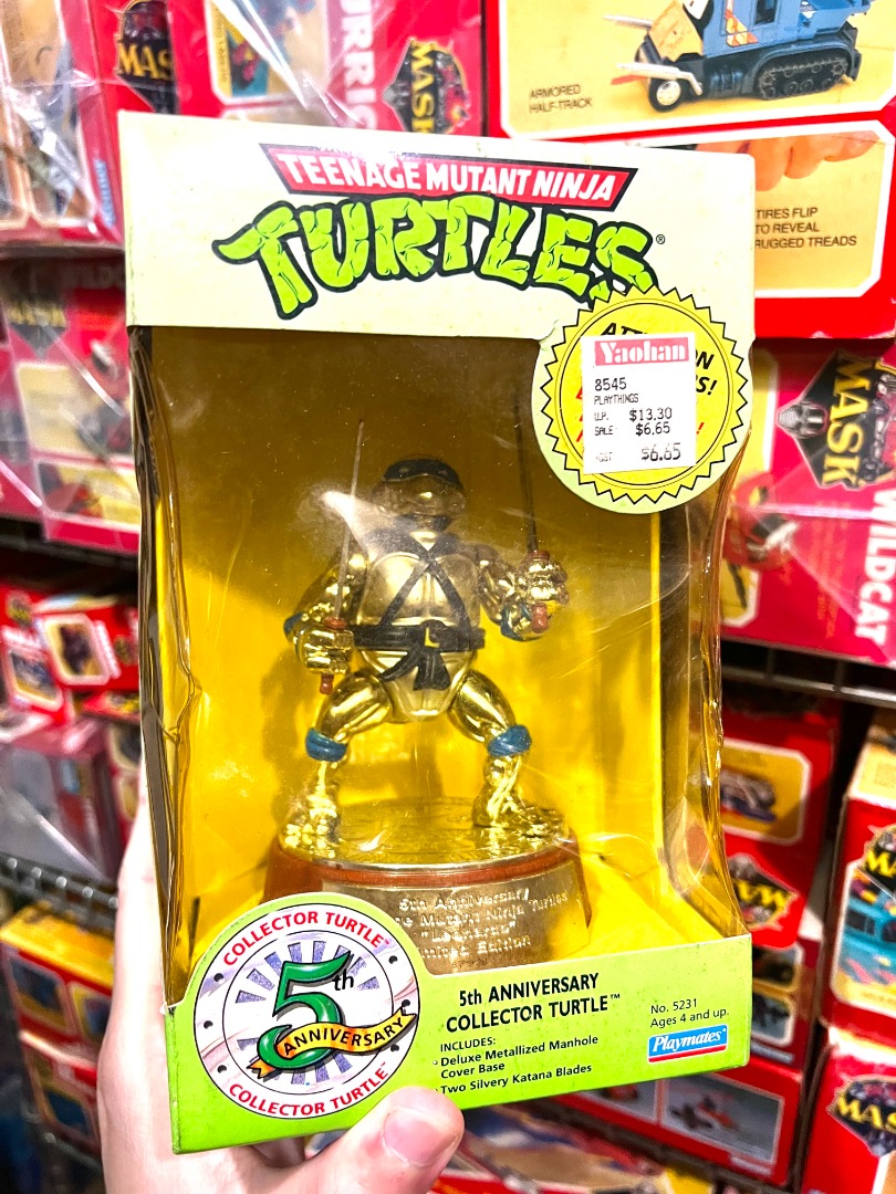 Vintage TMNT Ninja Turtles Collectible trophy!, Hobbies & Toys ...