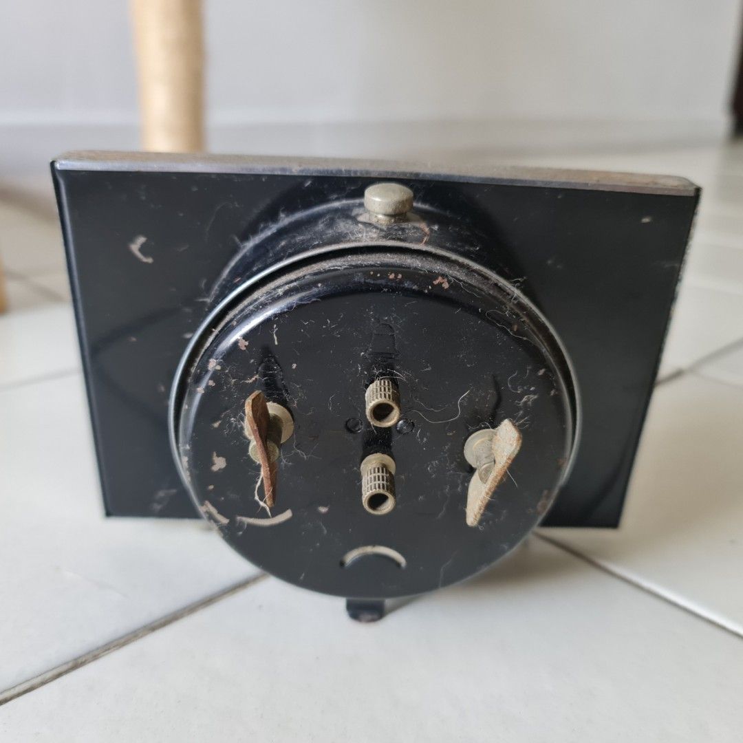 Vintage winding table clock, Hobbies & Toys, Memorabilia & Collectibles ...