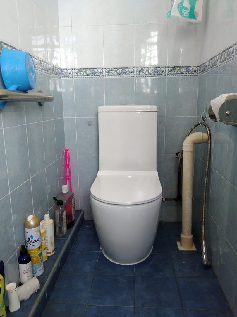 Vortex Tornado Flushing Rimless WC Toilet Bowl Supply & Install Pan ...