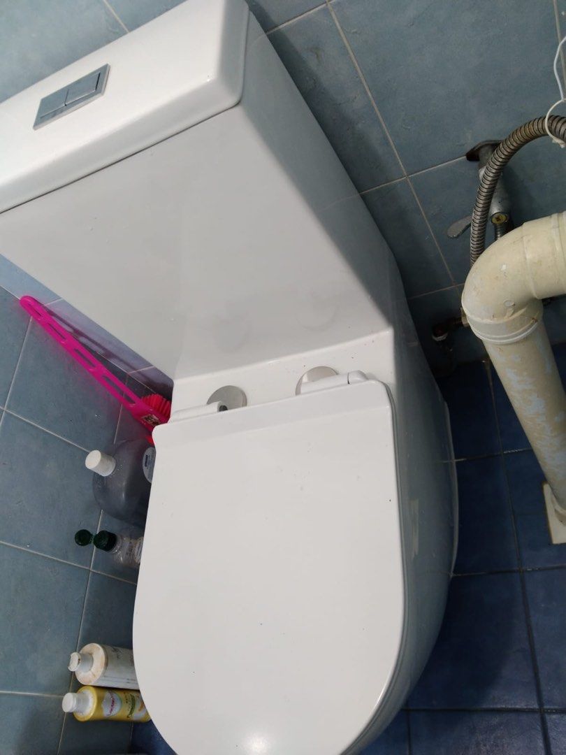 Vortex Tornado Flushing Rimless WC Toilet Bowl Supply & Install Pan ...