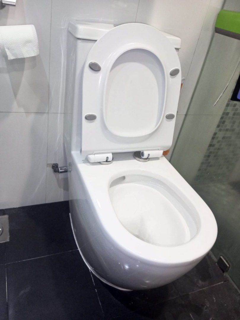 Vortex Tornado Flushing Rimless WC Toilet Bowl Supply & Install Pan ...
