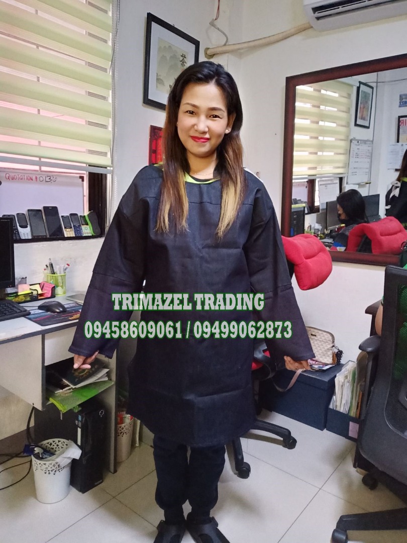 Welding apron maong with sleeves, Commercial & Industrial, Construction ...