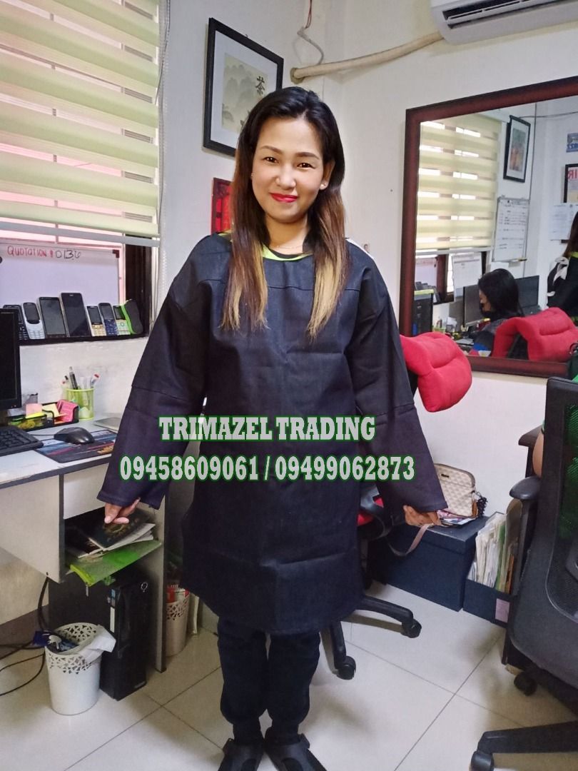 Welding apron maong with sleeves, Commercial & Industrial, Construction ...