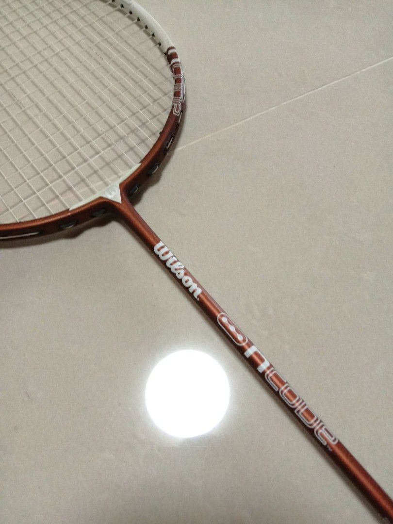 Wilson N-code Badminton Racket, Sports Equipment, Sports & Games ...