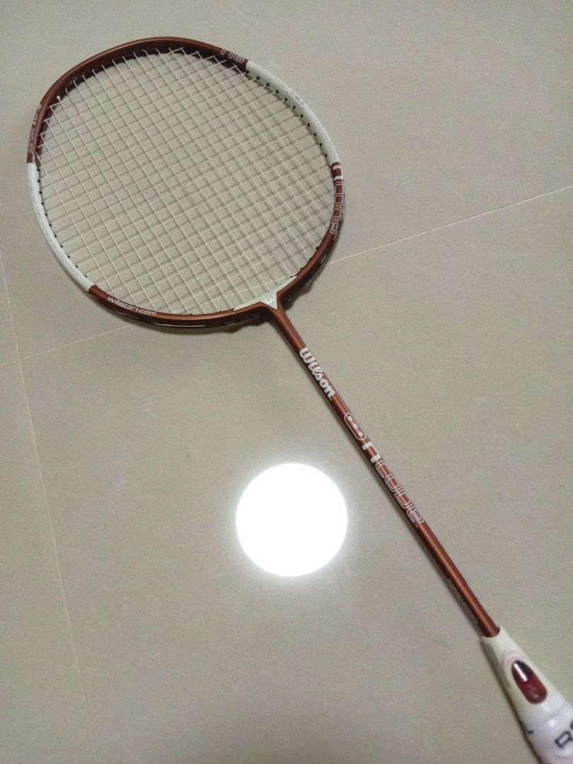 Wilson N-code Badminton Racket, Sports Equipment, Sports & Games ...