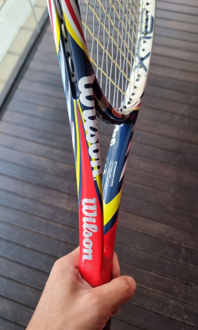 Wilson Steam BLX 100 tennis racket racquet, Sports Equipment, Sports ...