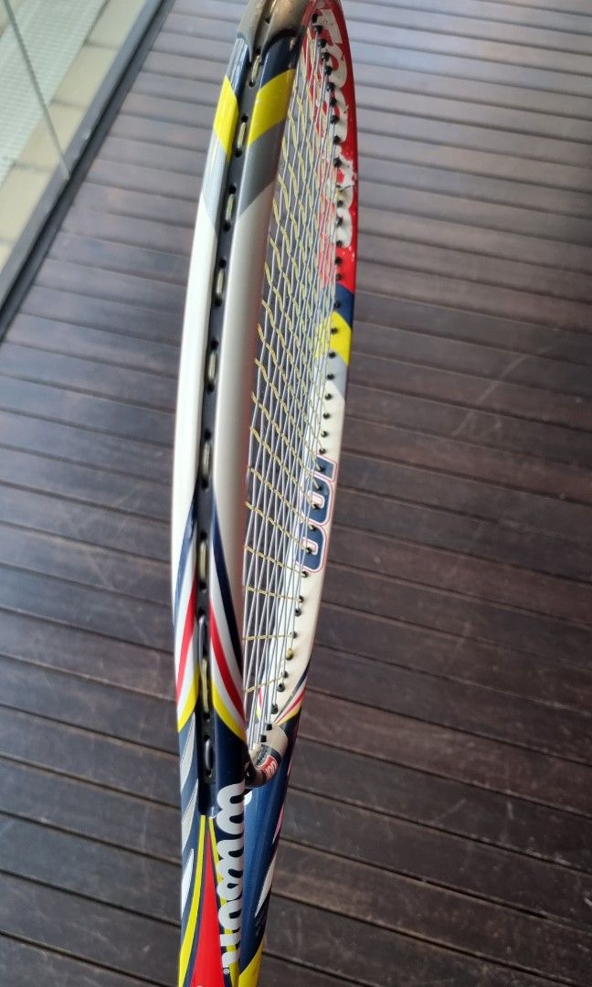 Wilson Steam BLX 100 tennis racket racquet, Sports Equipment, Sports ...