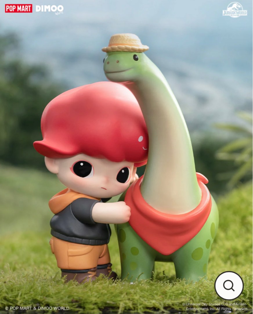 WTT Popmart Dimoo Jurassic World Series, Hobbies & Toys, Toys & Games ...