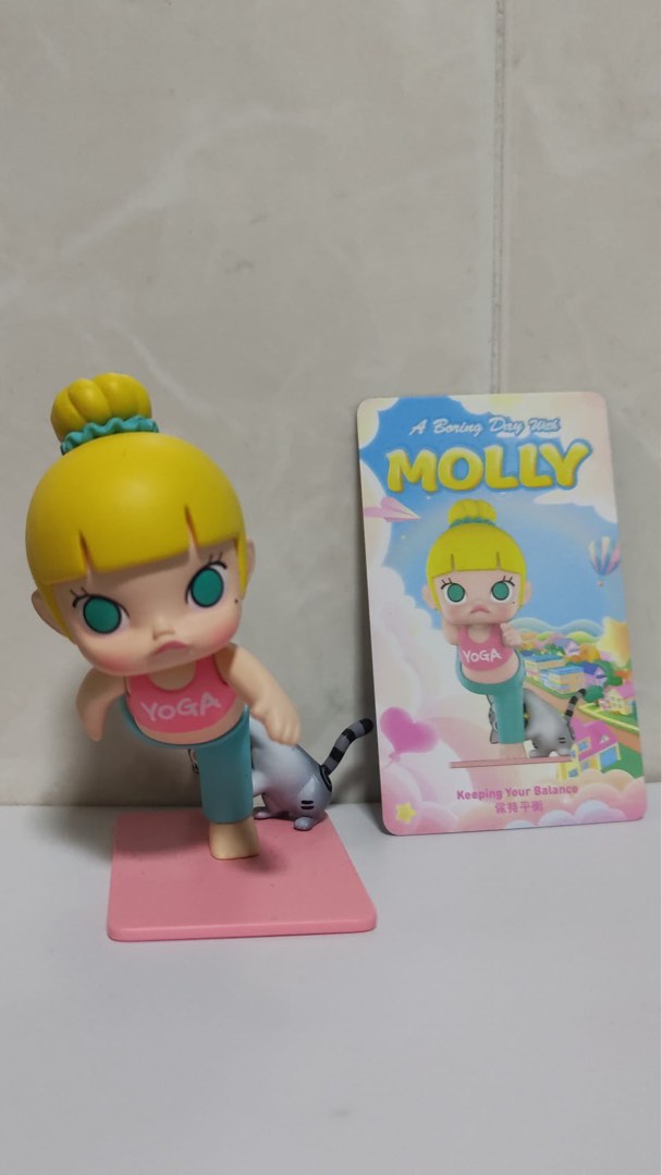 (WTT/WTS)Pop mart Molly keeping your balance, Hobbies & Toys, Toys ...