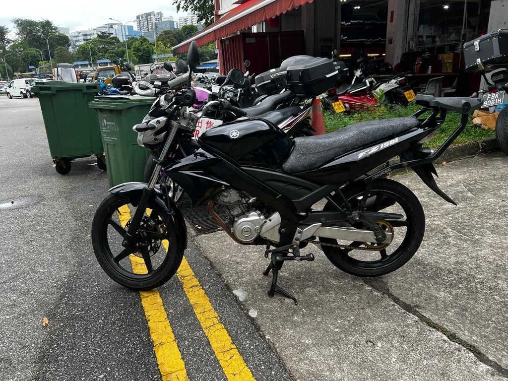 Yamaha FZ150I COE 2030 Jul Road Bike FZ16, Motorcycles, Motorcycles for Sale, Class 2B on Carousell