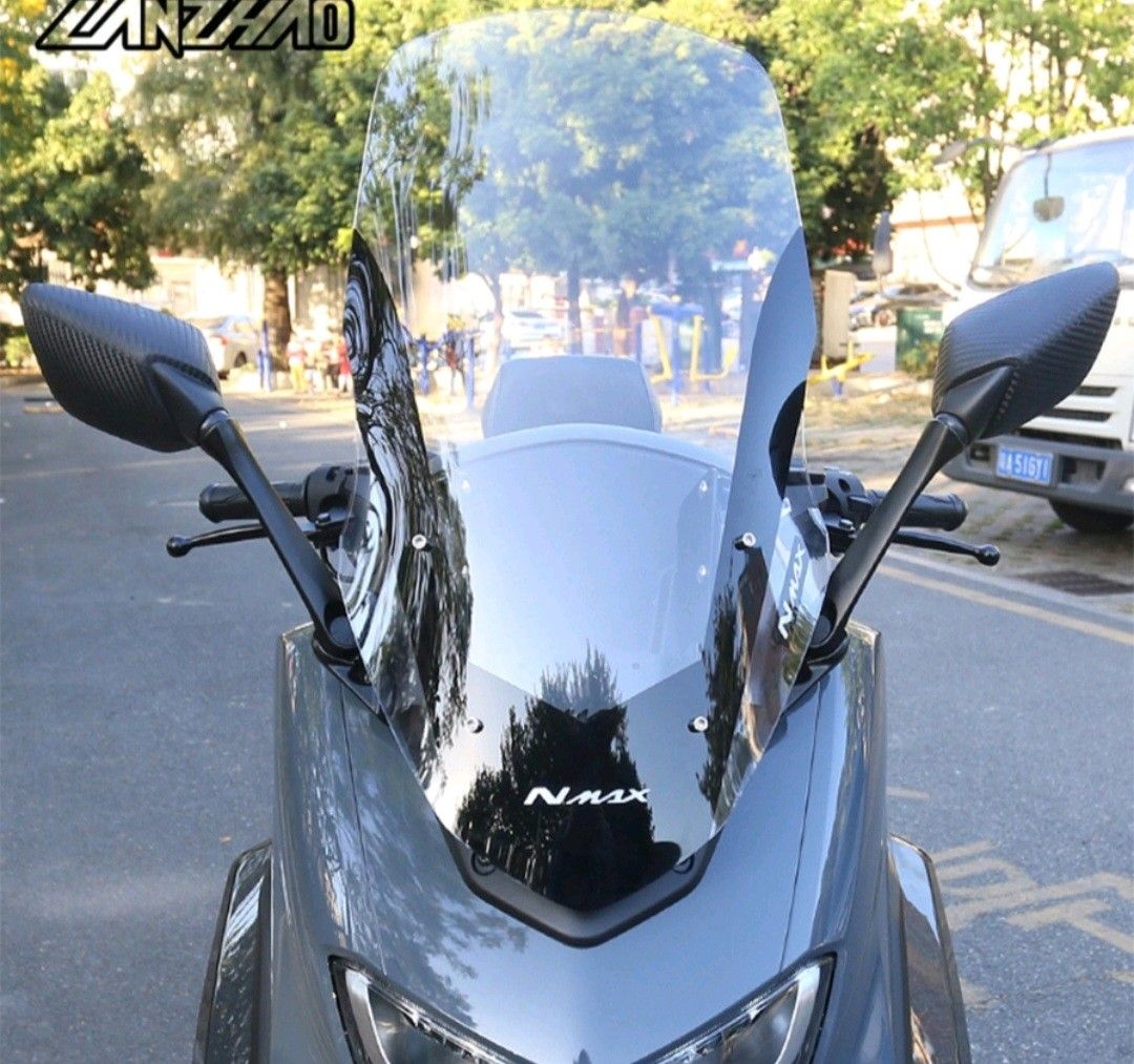 YAMAHA NMAX 155 V1 Windshield, Motorcycles, Motorcycle Accessories on ...