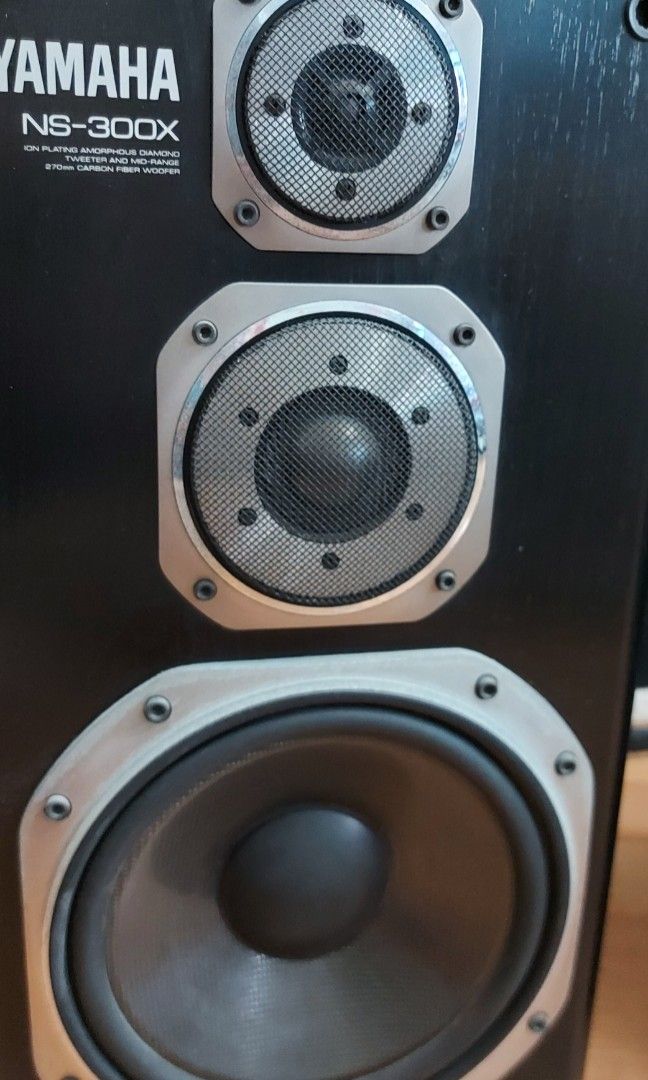 Yamaha NS 300x vintage speakers, Audio, Soundbars, Speakers & Amplifiers on Carousell