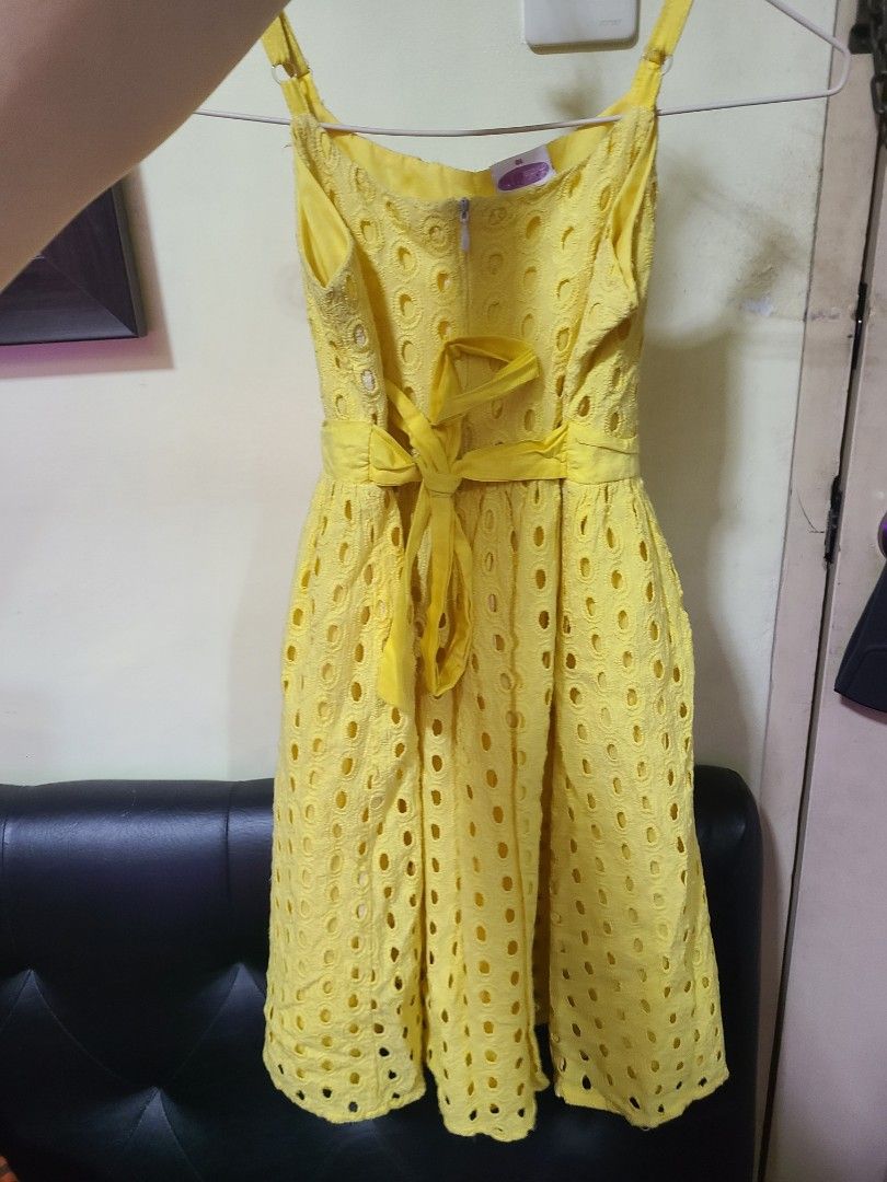 Yellow sunday dress for kids, Babies & Kids, Babies & Kids Fashion on ...