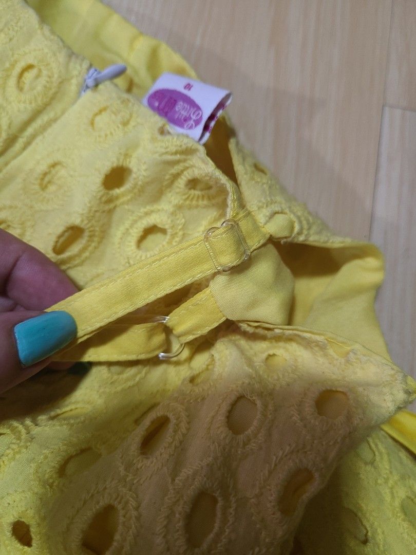 Yellow sunday dress for kids, Babies & Kids, Babies & Kids Fashion on ...
