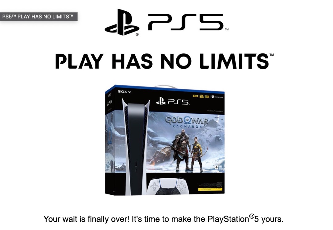 100% new Sony PS5 playstation, Video Gaming, Video Game Consoles ...