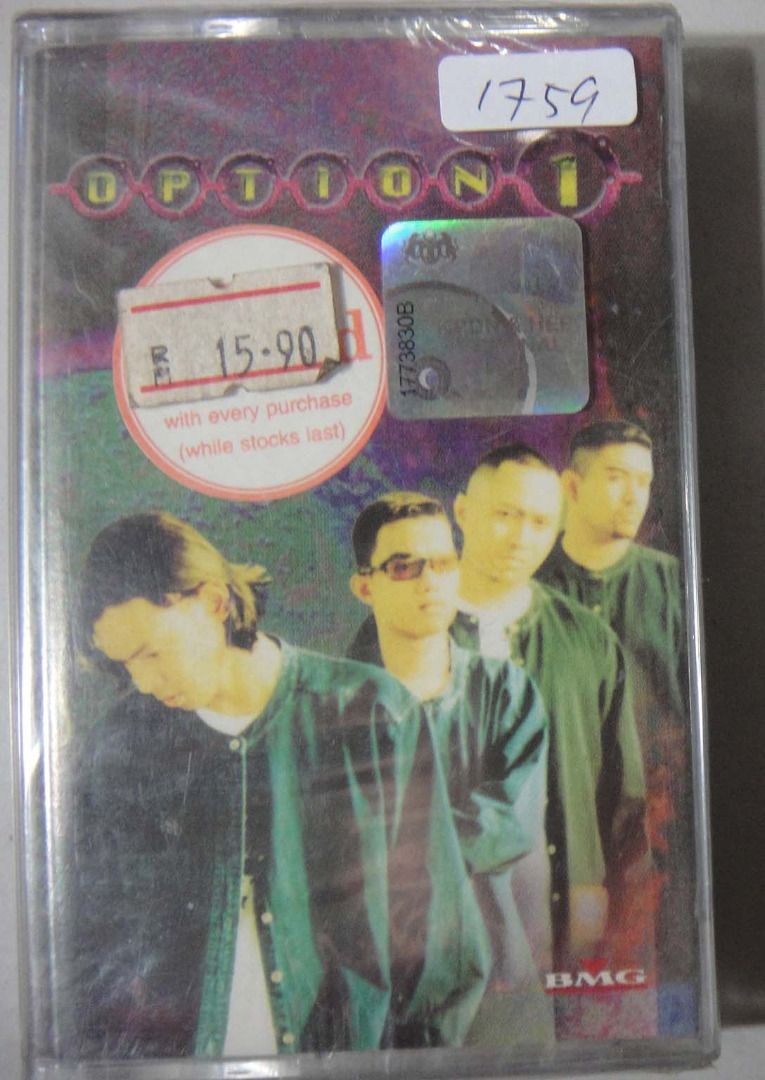 (1759) Cassette Kaset Melayu Hip Hop OPTION 1, Hobbies & Toys, Music & Media, CDs & DVDs on ...