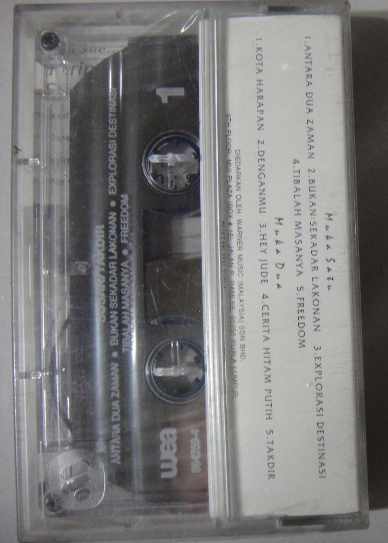 (1773) Malay Cassette Kaset Melayu SUSAN "Takdir", Hobbies & Toys ...