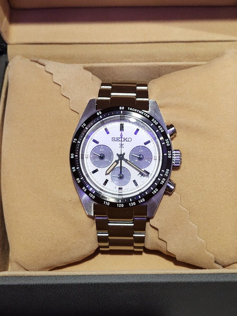 2023 Brand New Seiko prospex speedtimer solar chronograph seitona panda ...