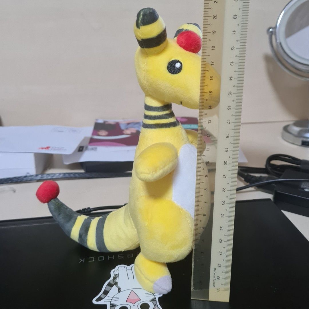 20cm Authentic Ampharos Pokemon Plush, Hobbies & Toys, Toys & Games on ...