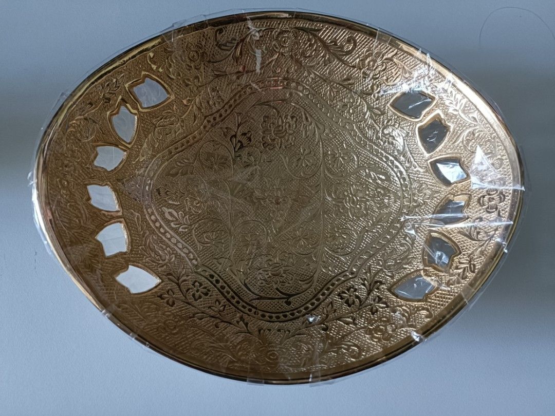 24k gold plated Brass Art ware, Hobbies & Toys, Memorabilia ...