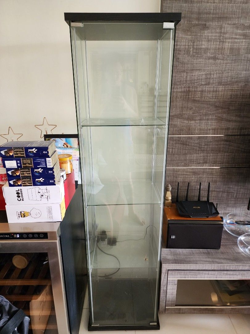 2 x IKEA Display Cabinets, Furniture & Home Living, Furniture, Shelves ...