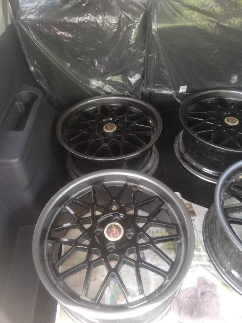 4 pcs 17" gang racing mags, Car Parts & Accessories, Mags and Tires on ...