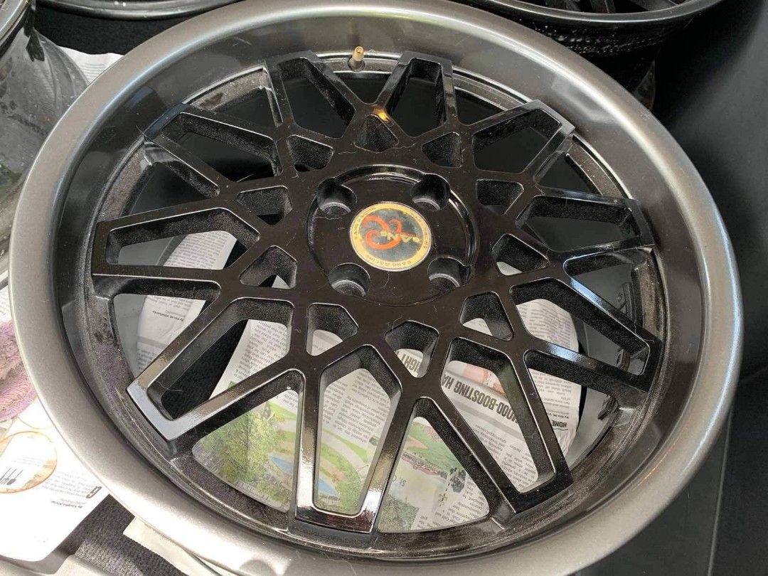 4 pcs 17" gang racing mags, Car Parts & Accessories, Mags and Tires on ...