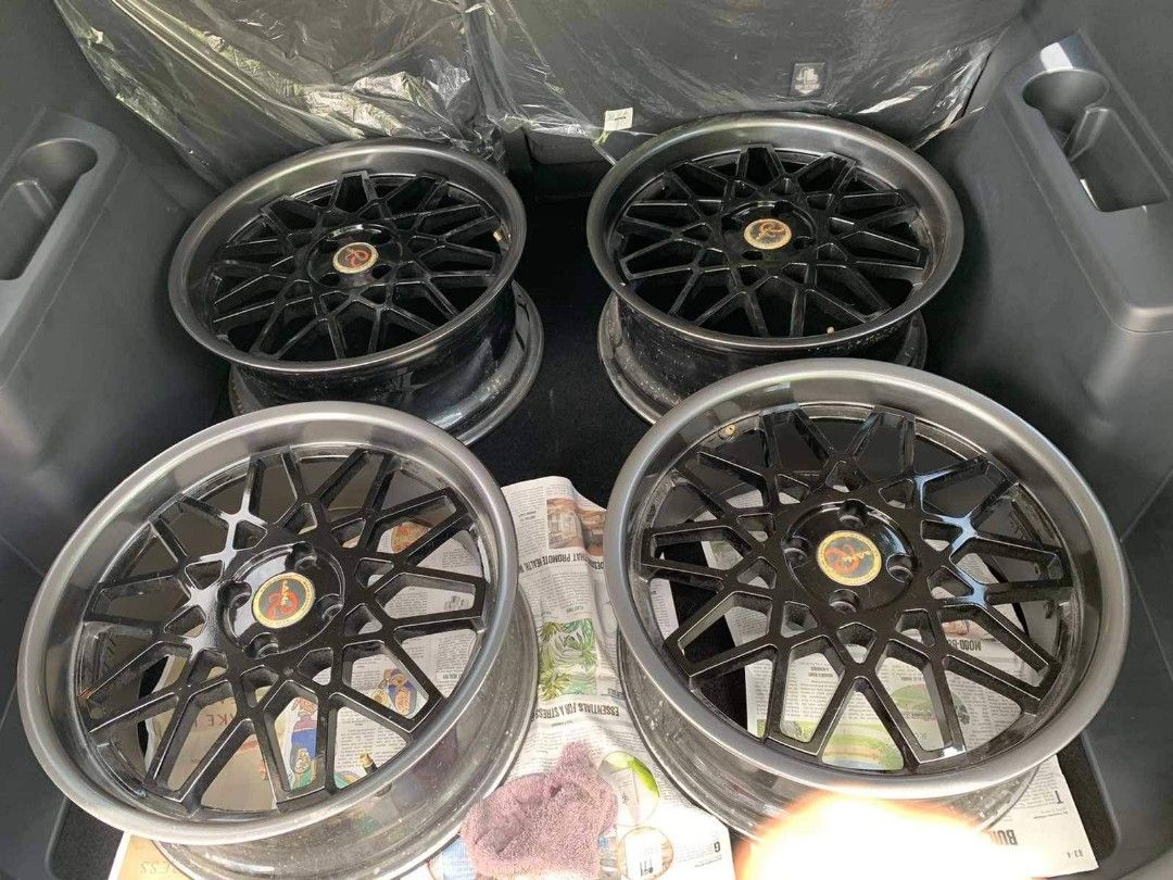 4 pcs 17" gang racing mags, Car Parts & Accessories, Mags and Tires on ...