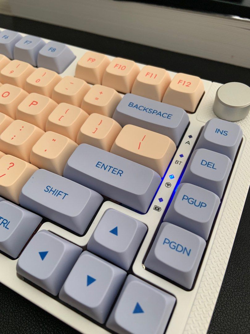 75% custom mechanical keyboard (XDA Marshmellow keycaps), Computers & Tech, Parts & Accessories ...