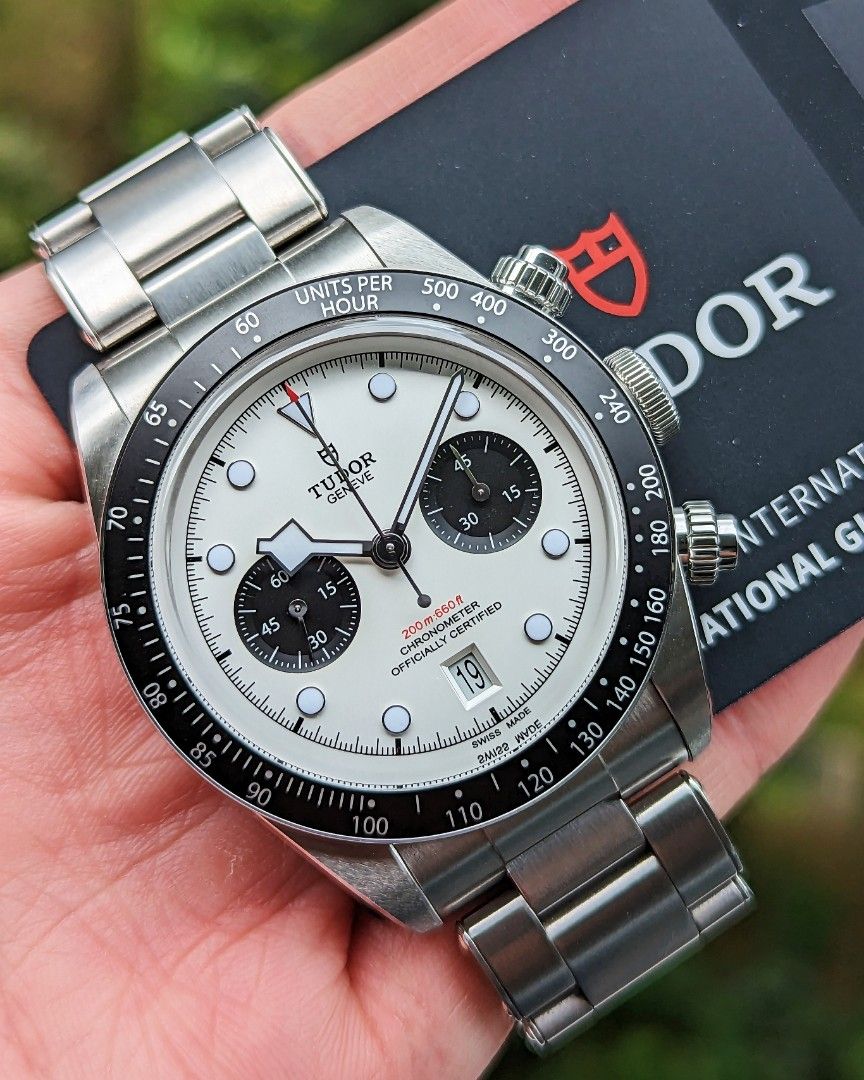[ CHEAPEST ] LNIB Tudor Panda 79360N Black Bay Chrono 42mm Chronograph ...