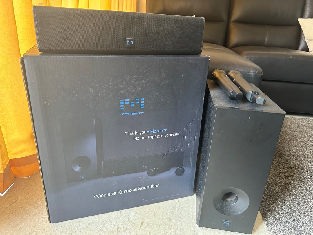 AC Ryan Moment Karaoke System (Soundbar Not Working/No Power; Subwoofer ...