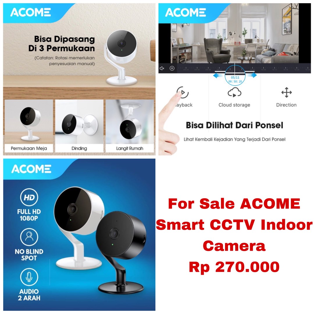 ACOME Smart CCTV Indoor Camera APC05, Electronics, Others on Carousell