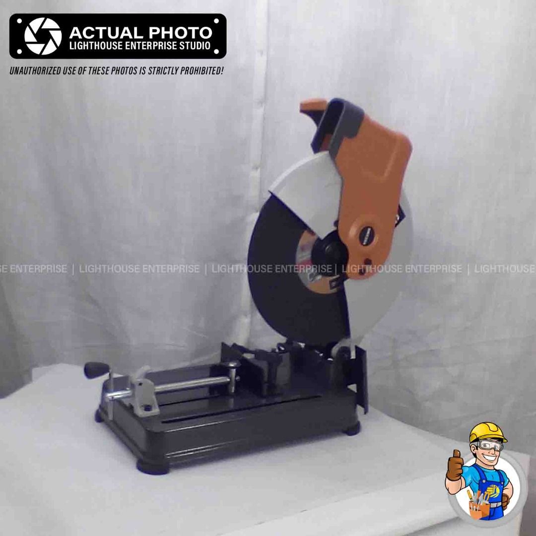 AEG Powertools 2300W Metal Cutting Chop Saw/Cut Off Machine (SMT-355 ...