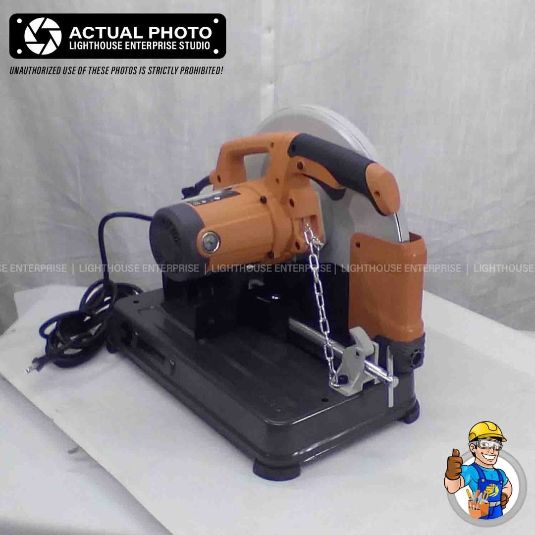 AEG Powertools 2300W Metal Cutting Chop Saw/Cut Off Machine (SMT-355 ...