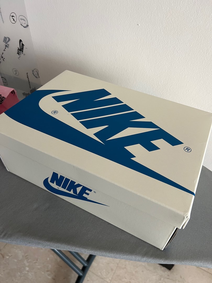 Air Jordan 1 Travis Scott Fragment Empty Box, Men's Fashion, Footwear ...