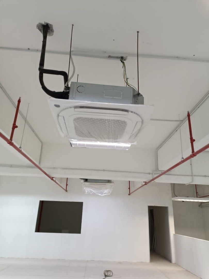 AirCond CEILING CASSETTE Expose VRV VRF system installation service Mon -Sun, Services, Home ...
