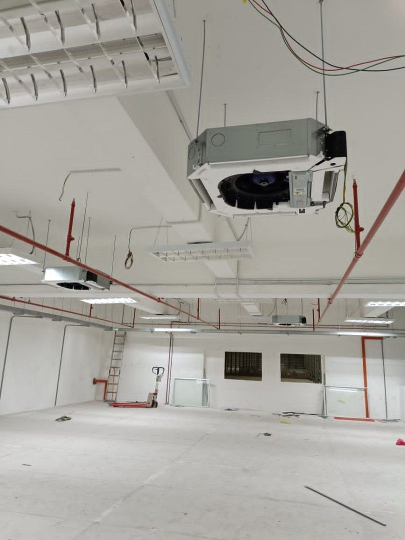 AirCond CEILING CASSETTE Expose VRV VRF system installation service Mon -Sun, Services, Home ...