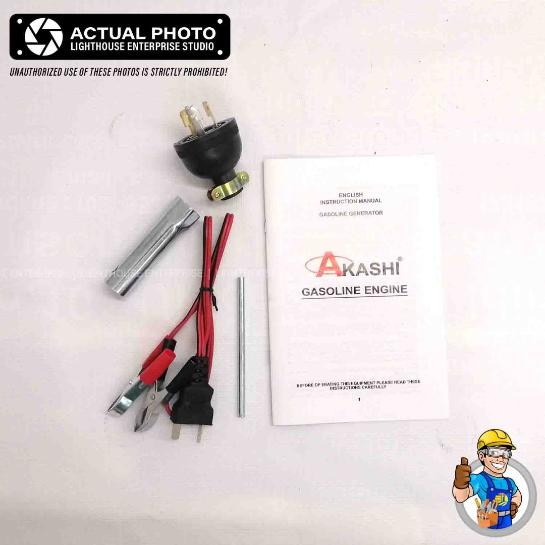 AKASHI Japan 1.5kva 1500w Gasoline Generator Set (GP1500) *LIGHTHOUSE ...