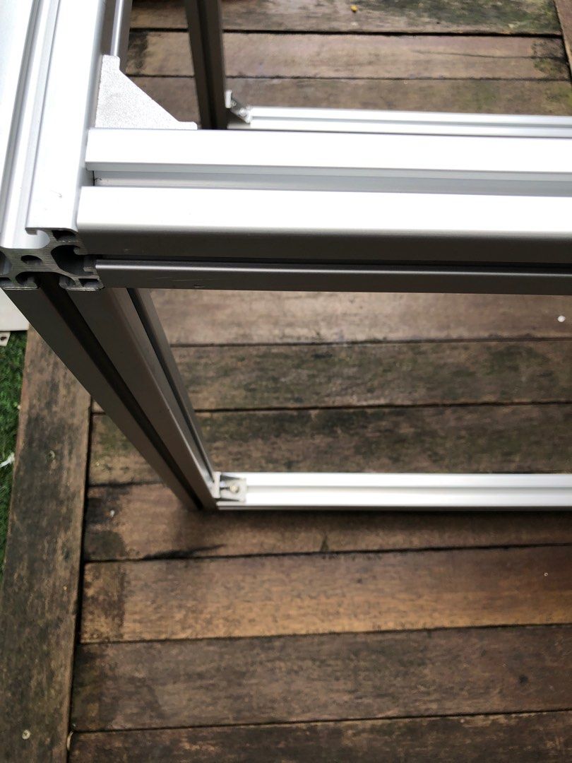 Aluminium profile rack, Furniture & Home Living, Furniture, Shelves ...