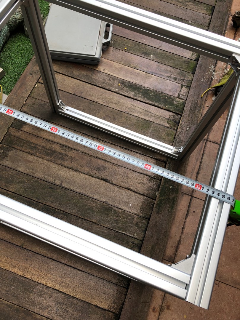 Aluminium profile rack, Furniture & Home Living, Furniture, Shelves ...