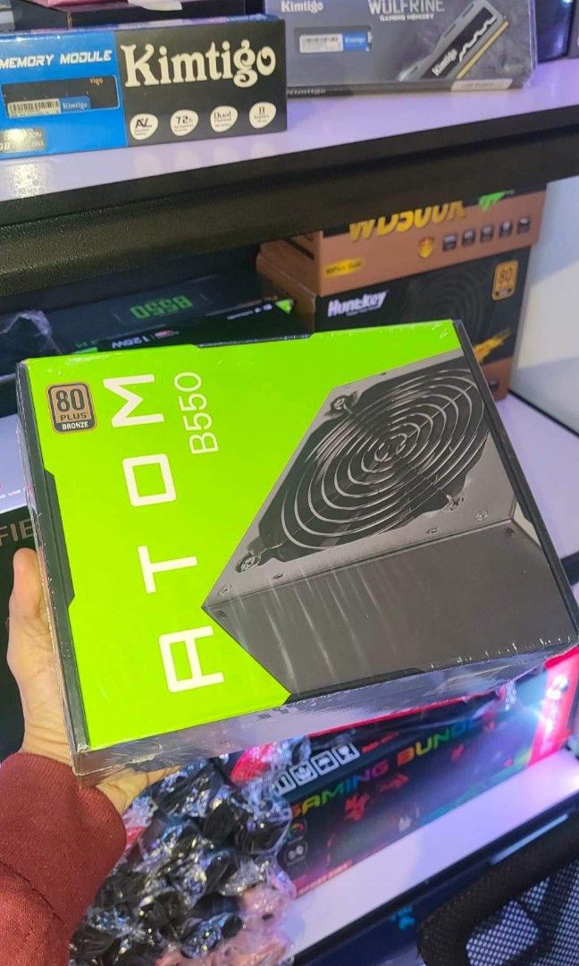 Antec 550W Atom B550 Power Supply PSU 80+ Bronze, Computers & Tech ...