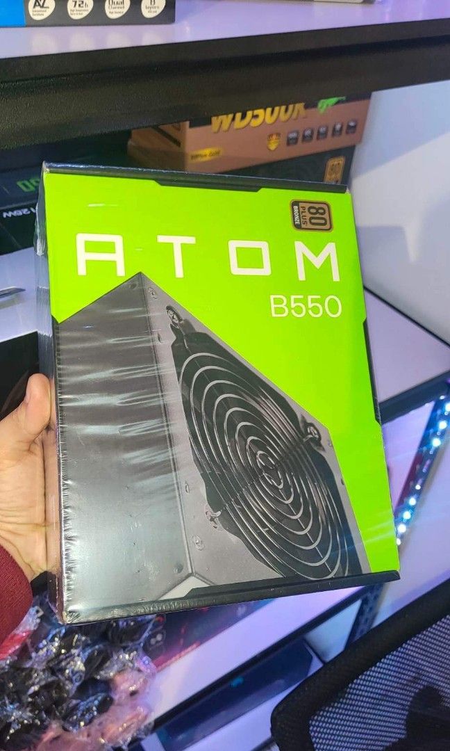 Antec 550W Atom B550 Power Supply PSU 80+ Bronze, Computers & Tech ...