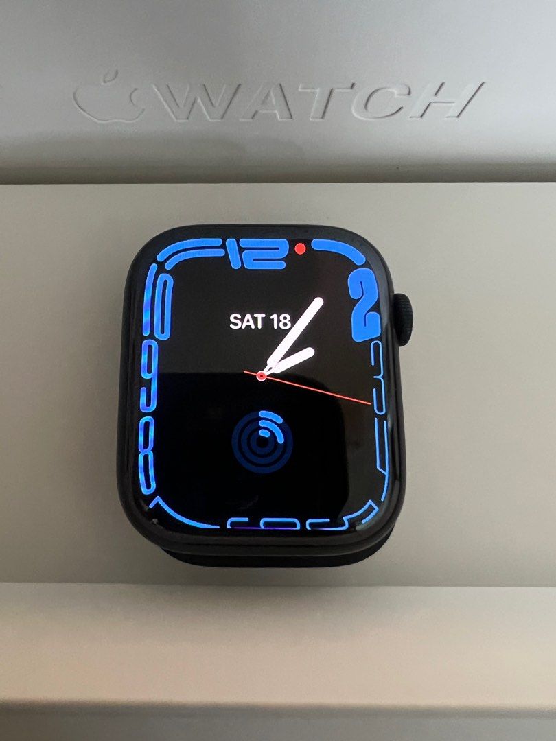 Apple Watch Series 7 Cellular + GPS 45mm Midnight, Mobile Phones ...