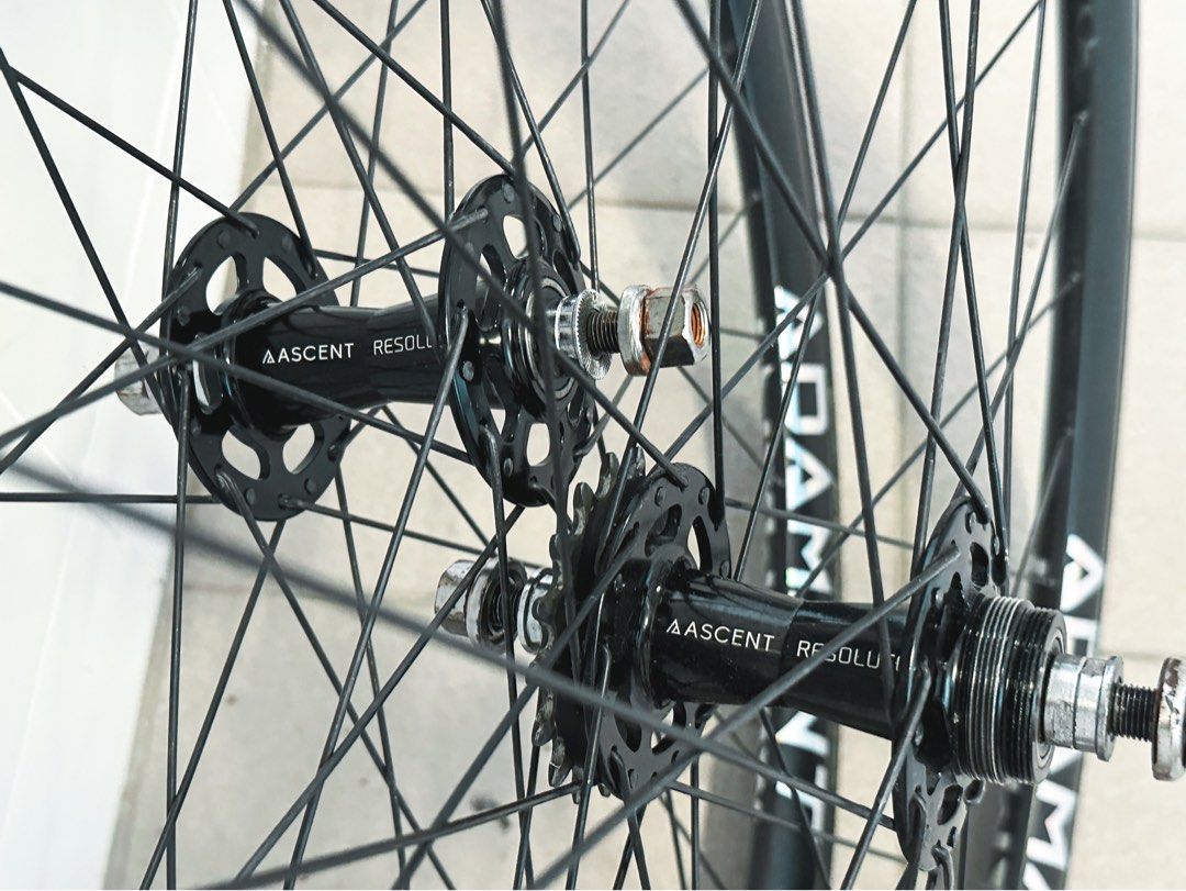 Ascent Adamant Fixie Track Wheelset, Sports Equipment, Bicycles & Parts ...