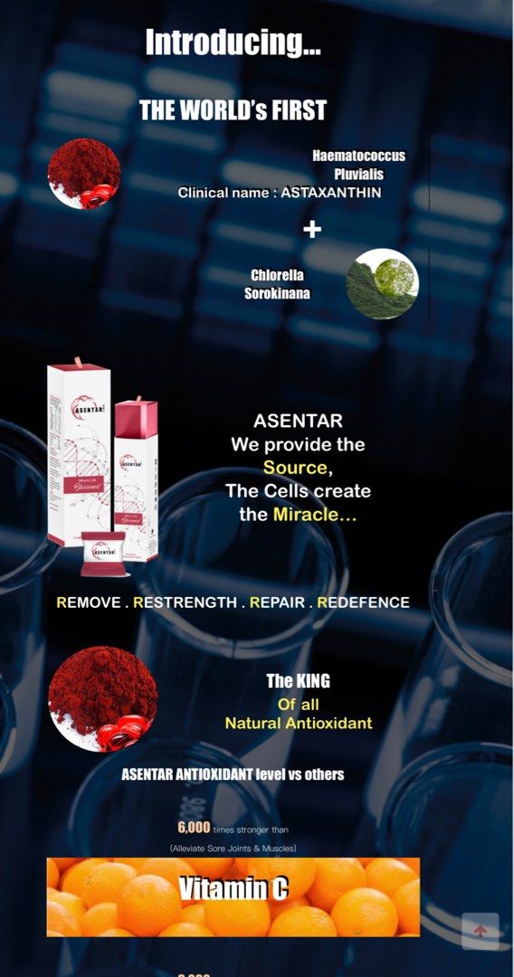 Natural AntiOxidants Detox(Asentar), Health & Nutrition, Health ...