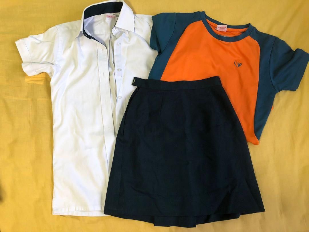asrjc uniform/pe, Women's Fashion, Tops, Shirts on Carousell