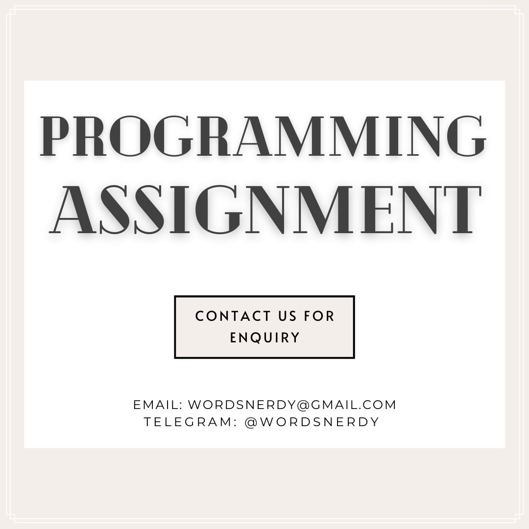 Assignment/Programming /Coding/ IT, Learning & Enrichment, Professional Skills on Carousell
